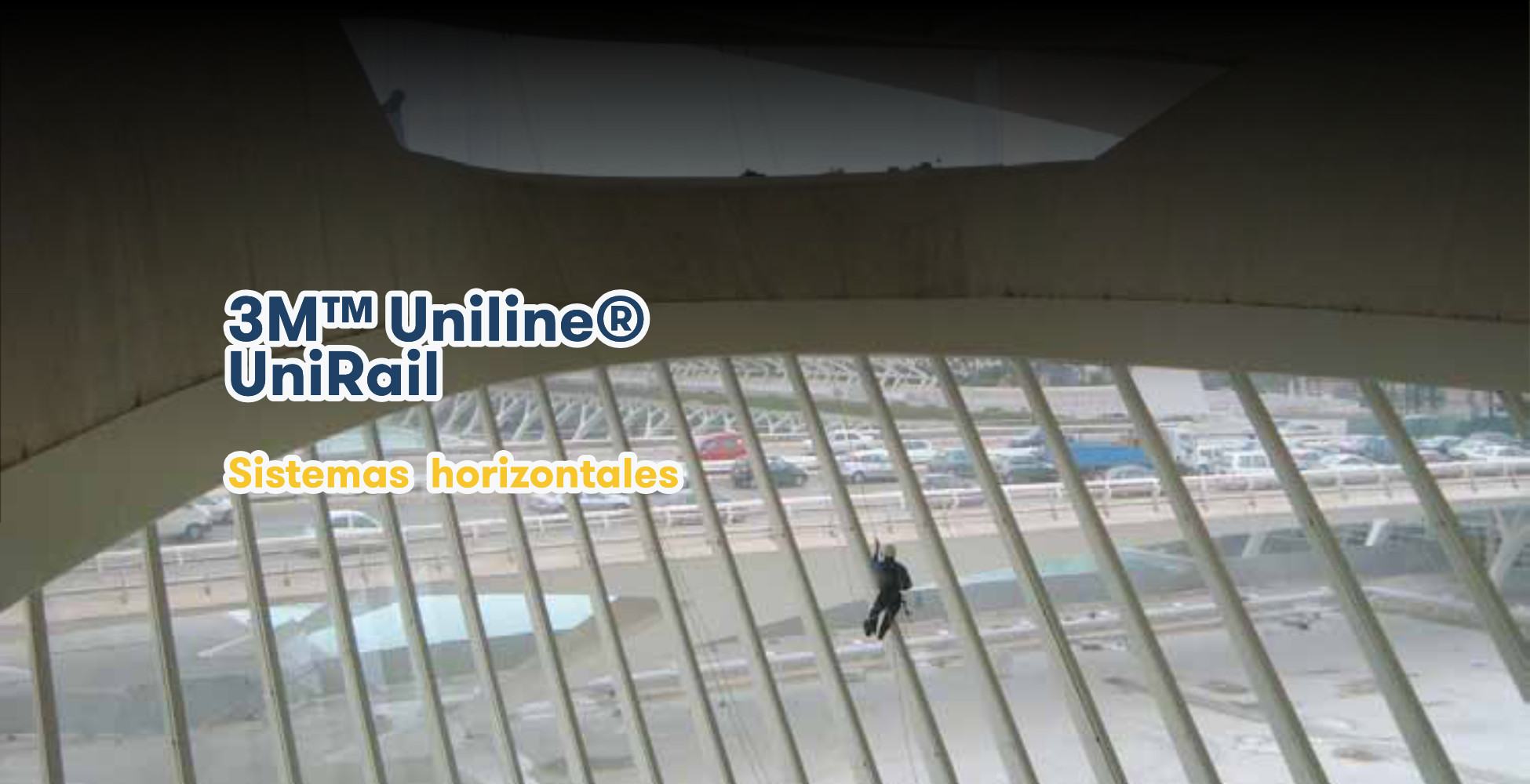 Sistema contra caídas 3M™ Uniline® UniRail - Tonicomsa S.A.